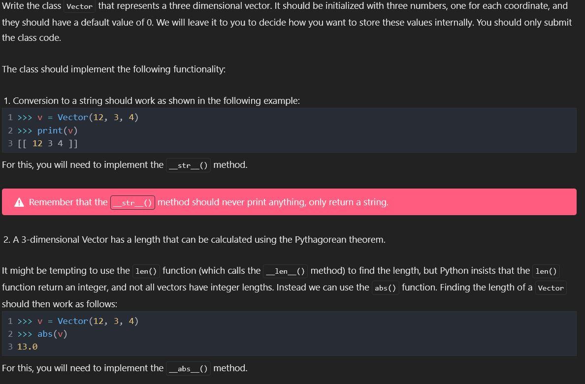 2. A 3-dimensional Vector has a length that can be | Chegg.com