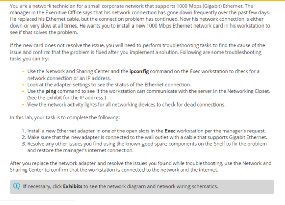 Solved You are a network technician for a small corporate | Chegg.com