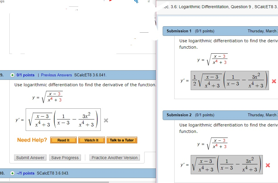 Solved I can't get this right. On the right side you can see | Chegg.com