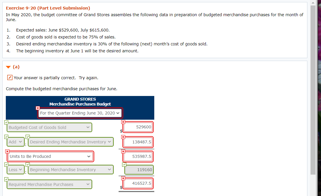 Solved Exercise 9-20 (Part Level Submission) In May 2020, | Chegg.com