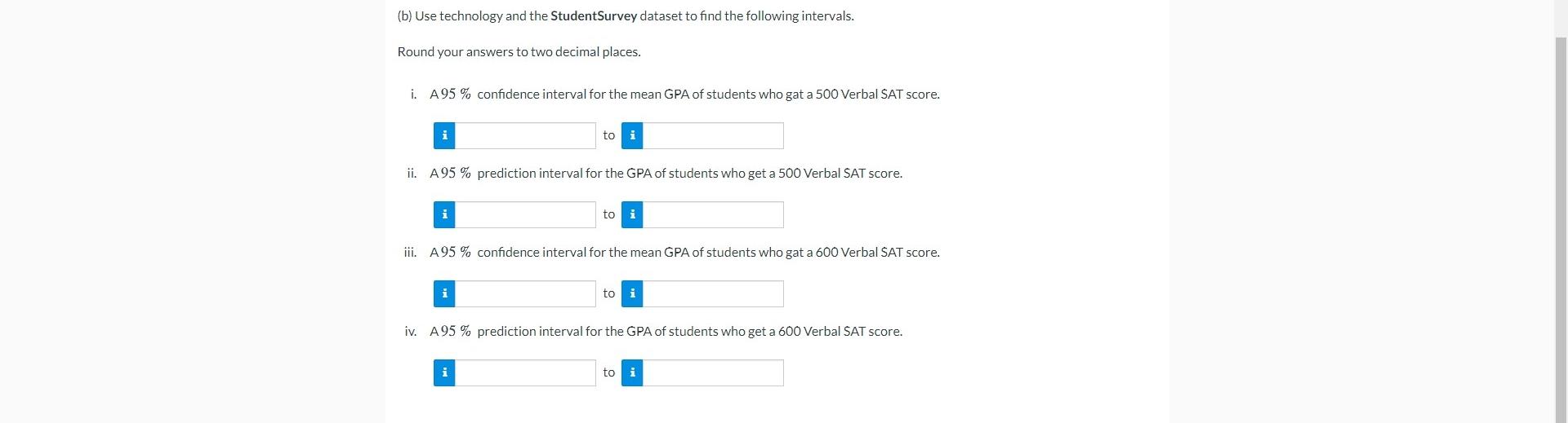 9.19 Verbal SAT as a Predictor of GPA A scatterplot | Chegg.com