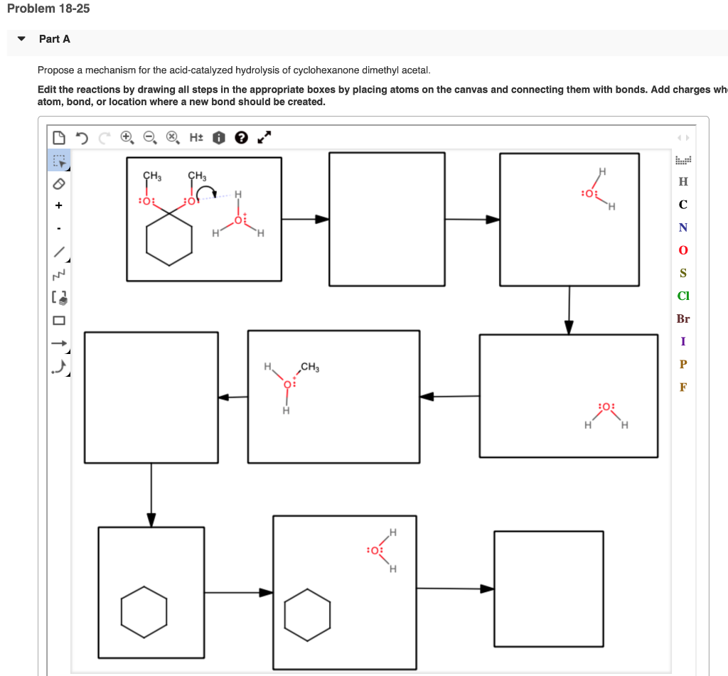 Solved Problem 18-25 Part A Propose a mechanism for the | Chegg.com
