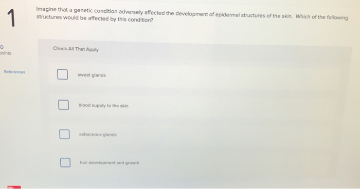 Solved Ima gine that a genetic condition adversely affected | Chegg.com