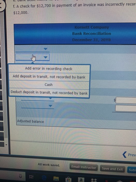 Solved Comprehensive Problem 3 Part 2: The following is a | Chegg.com