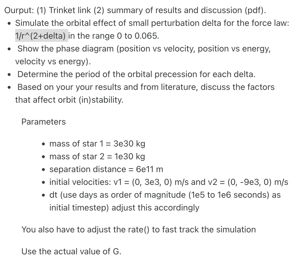 Solved )urput: (1) Trinket link (2) summary of results and | Chegg.com