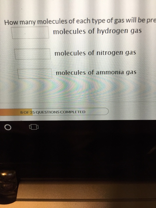 Solved We are reacting two molecules of nitrogen gas with | Chegg.com