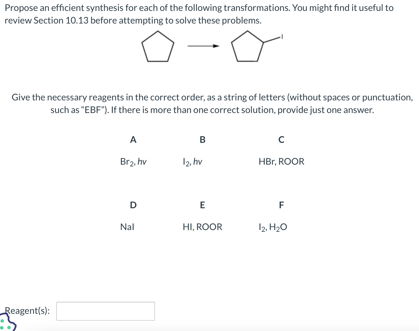 Solved Propose an efficient synthesis for each of the | Chegg.com