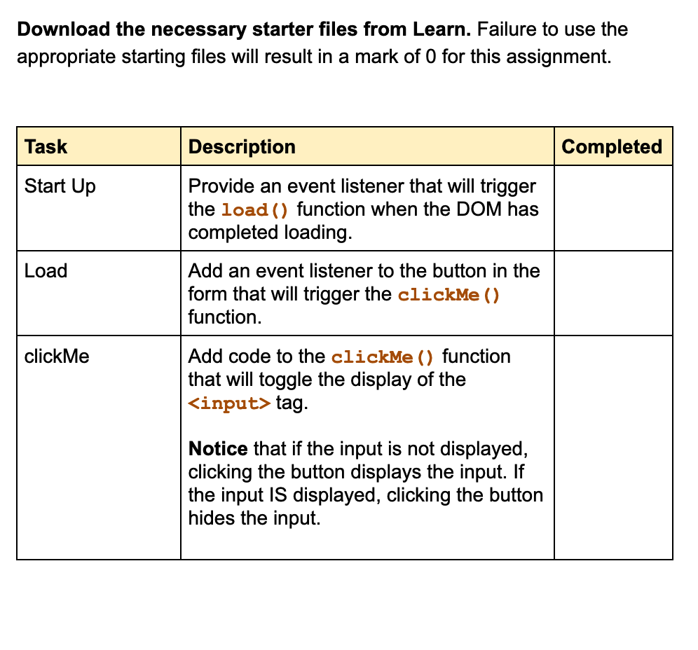 Solved I have attached the Starting file for this | Chegg.com