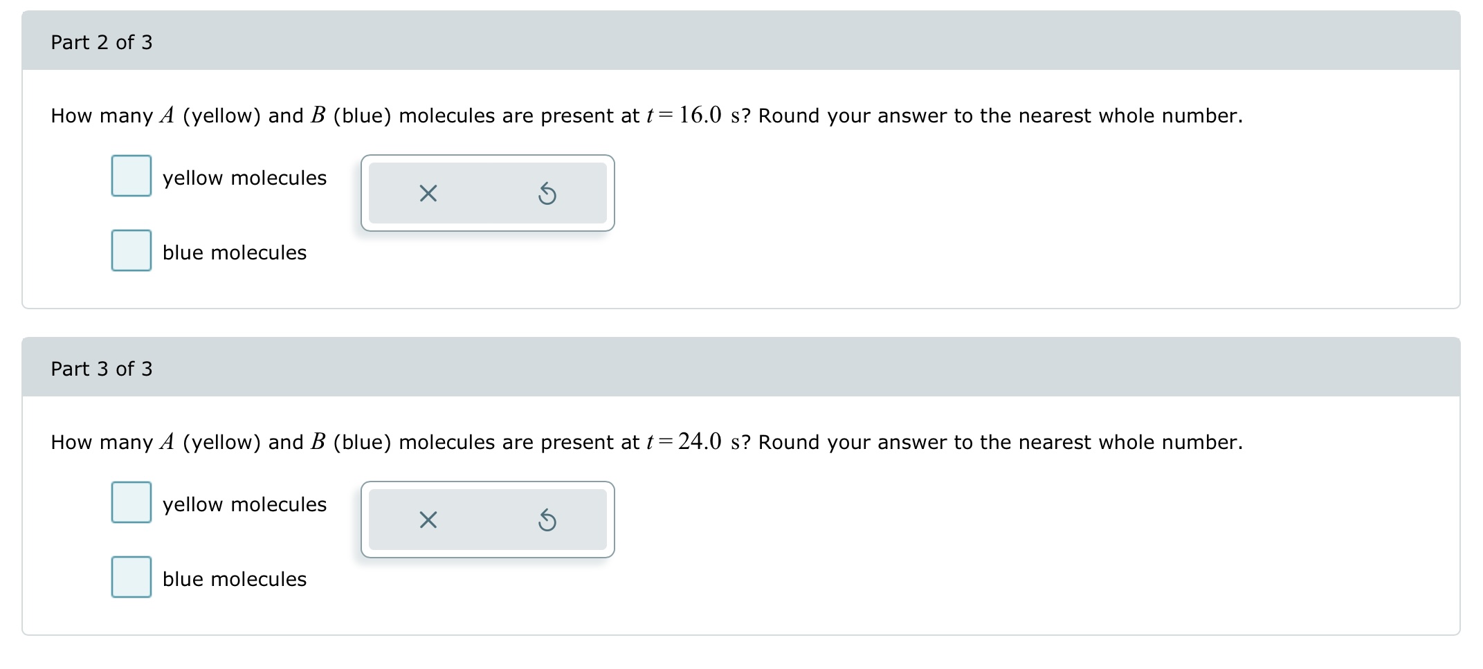 Solved Consider the first-order reaction shown below. The | Chegg.com