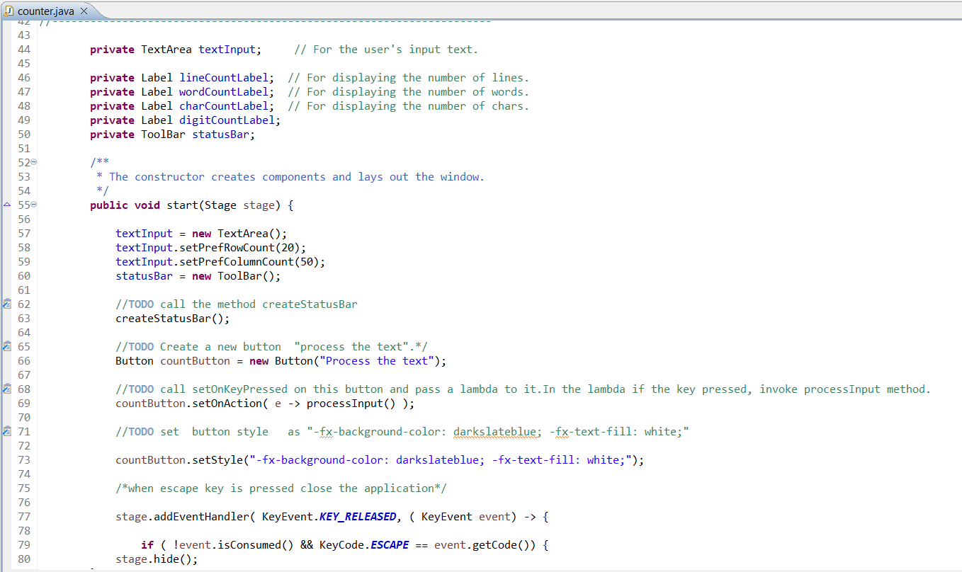 Question:Refactor a new java project to incorporate | Chegg.com