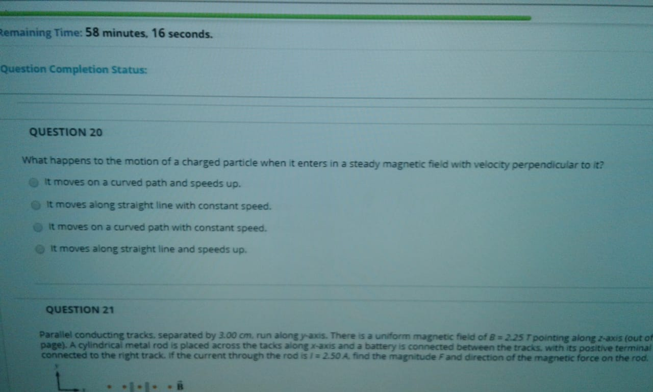 Solved Remaining Time: 58 minutes, 16 seconds. Question | Chegg.com