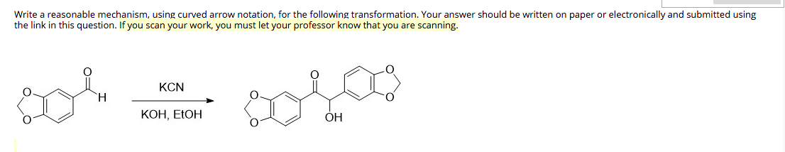Solved Write a reasonable mechanism, using curved arrow | Chegg.com