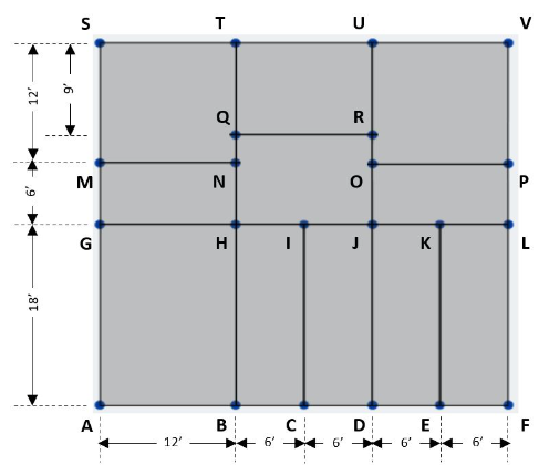 Given the 10-story concrete structure floor plan | Chegg.com