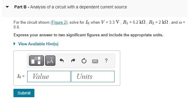 Solved Learning Goal: To analyze circuits that contain | Chegg.com