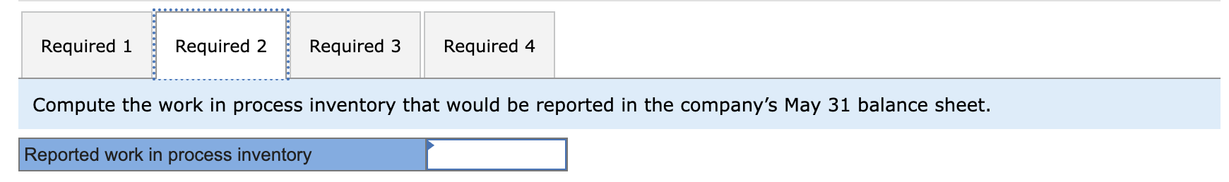 Solved Compute the finished goods inventory that would be | Chegg.com