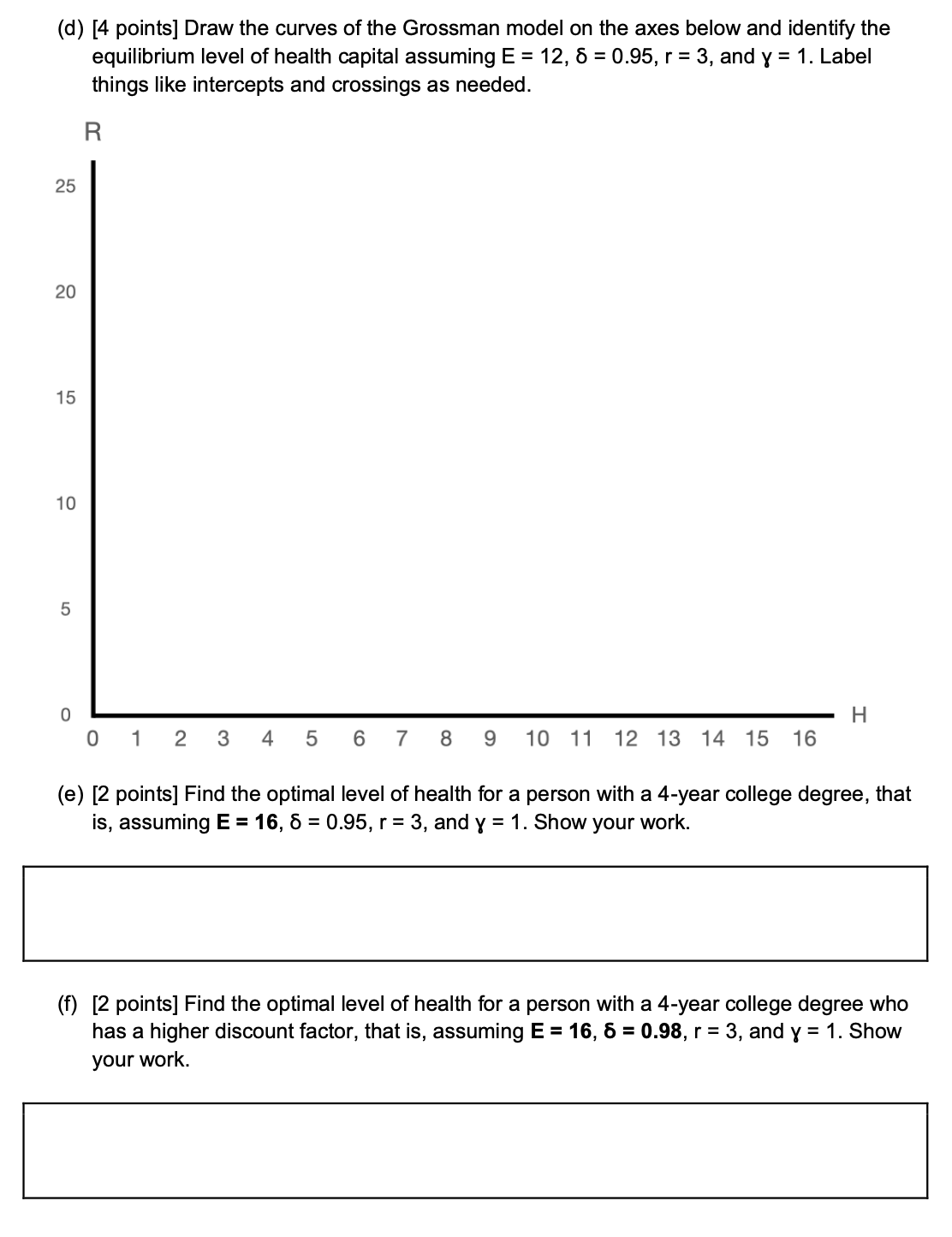 Solved 1. [28 points total] Twelve dozen parameters is a | Chegg.com
