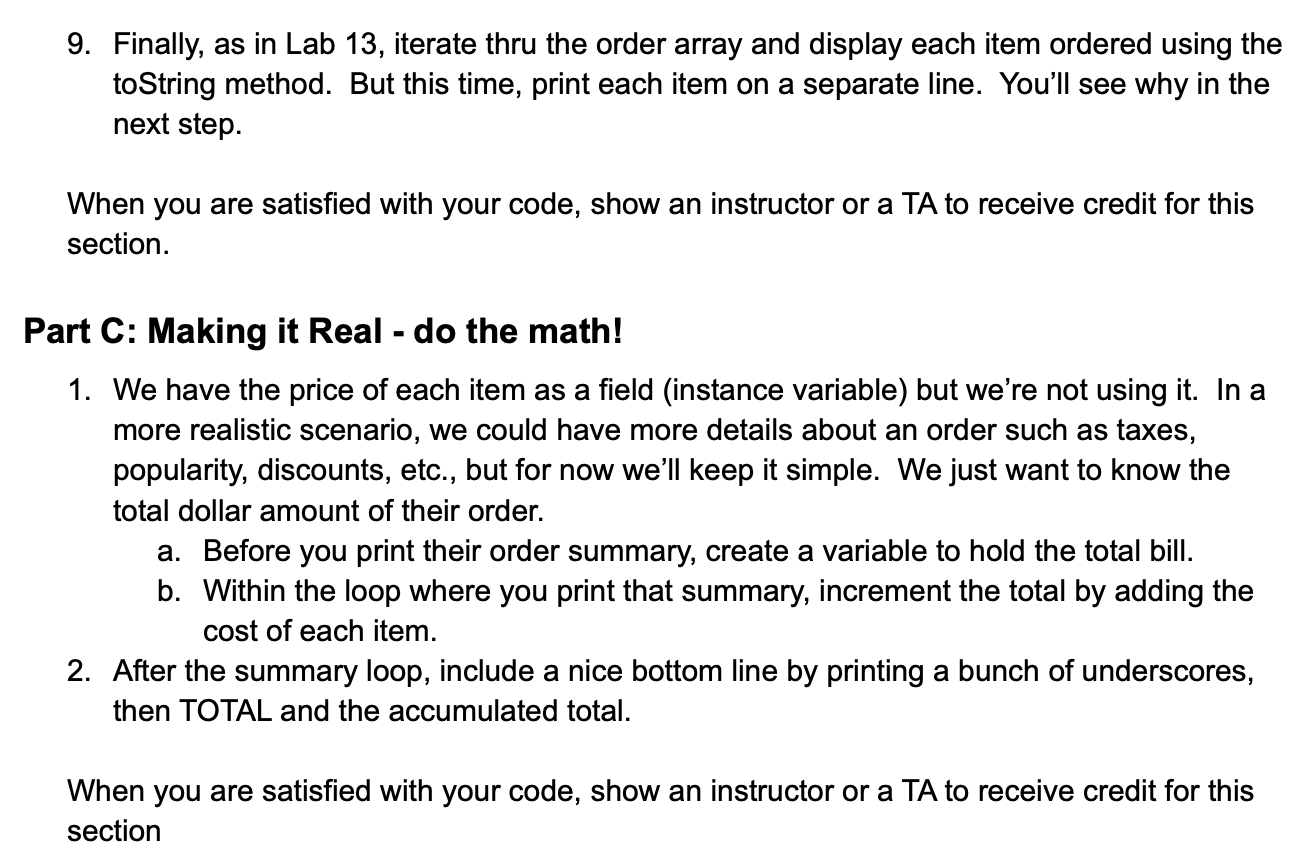 Solved ITSC 1212 Module 14 Lab – Arrays 2 - In this lab | Chegg.com