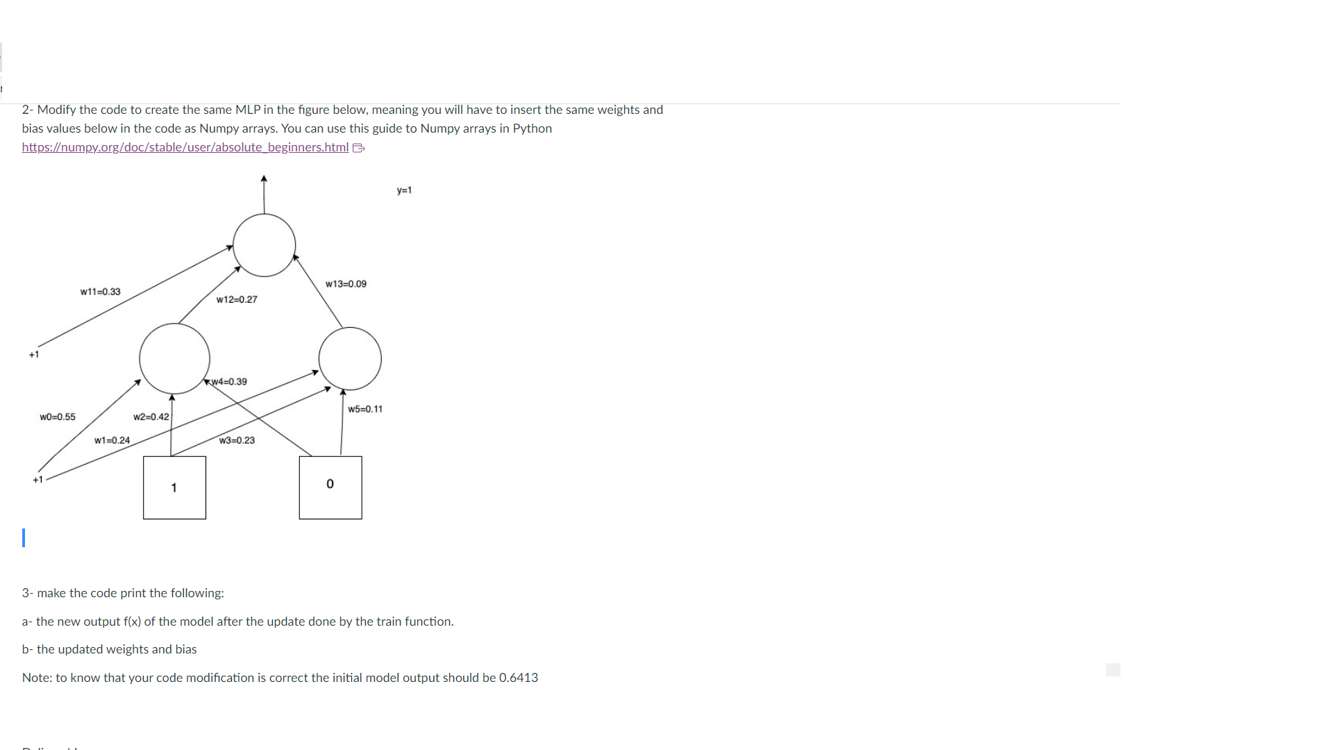 Solved BASED ON THIS CODE: Code cell # %% | Chegg.com