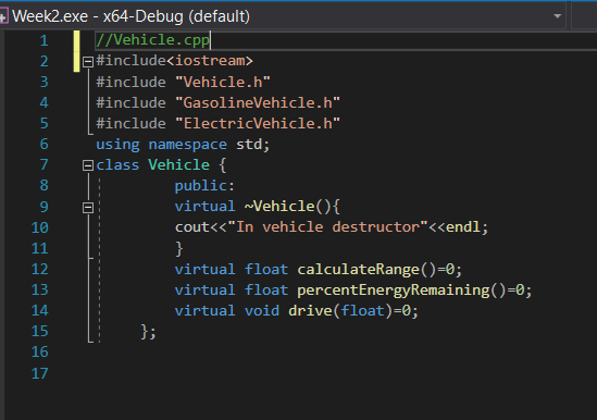 CST8219 – C++ Programming Lab 7 Steps: Take your | Chegg.com