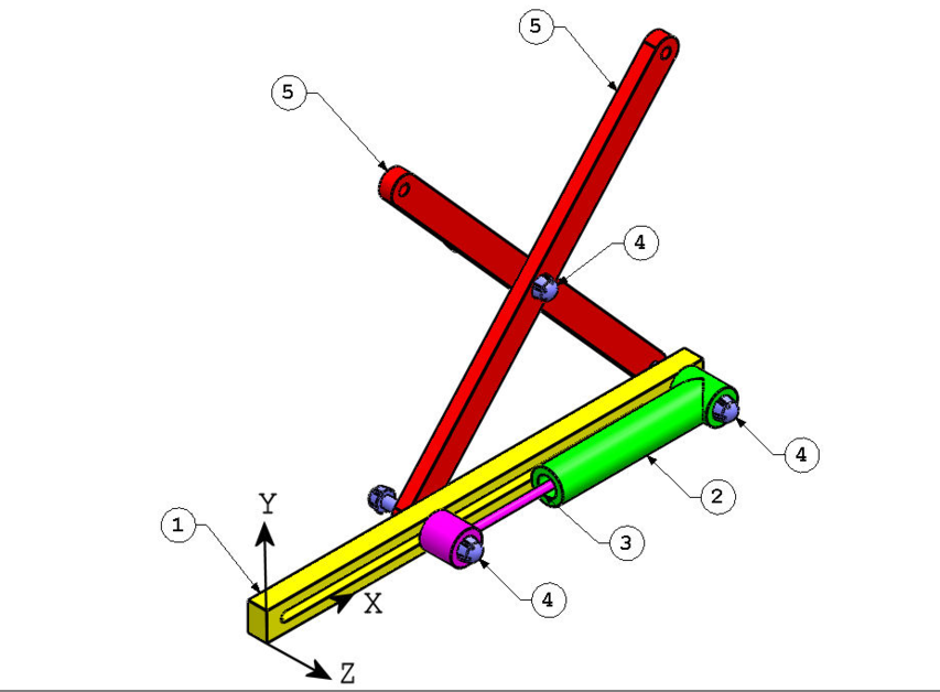 E22901: Build this assembly in SOLIDWORKS (Linkage | Chegg.com