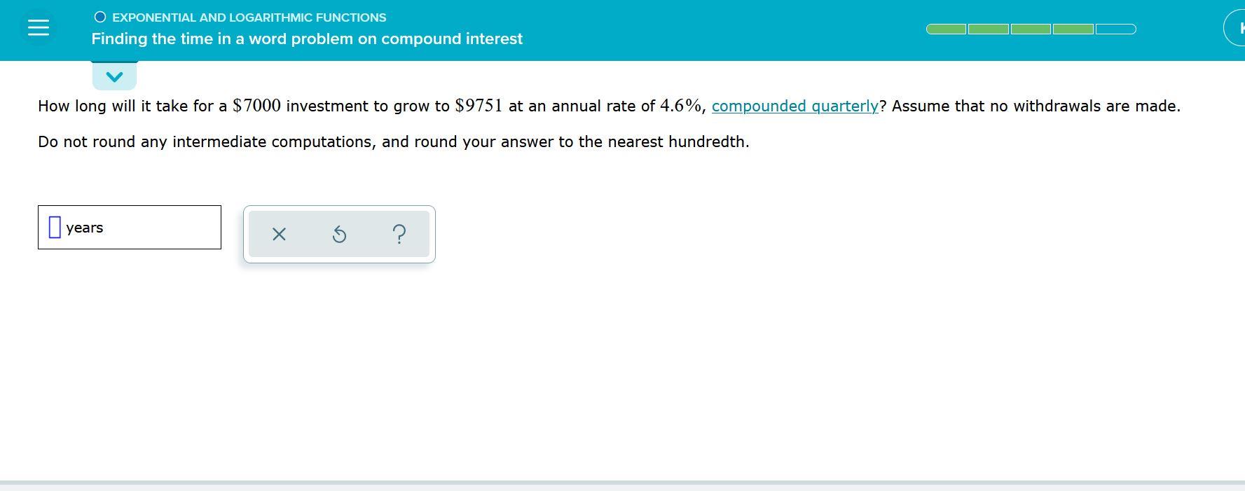 Solved III O EXPONENTIAL AND LOGARITHMIC FUNCTIONS Finding | Chegg.com