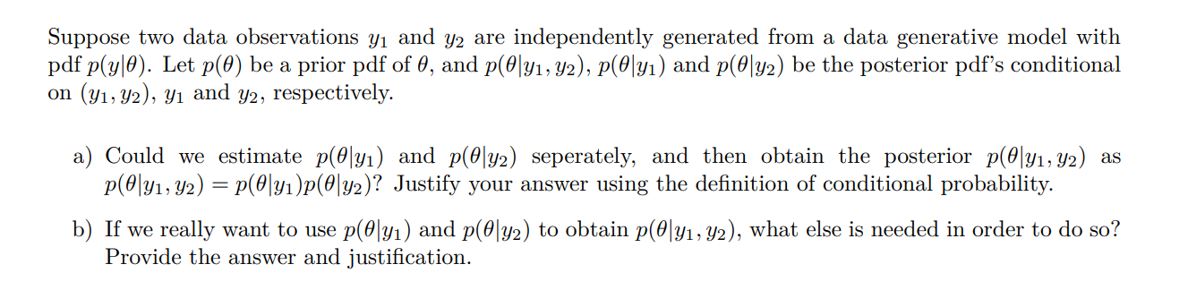 Solved The Question is about Bayesian Statistical | Chegg.com