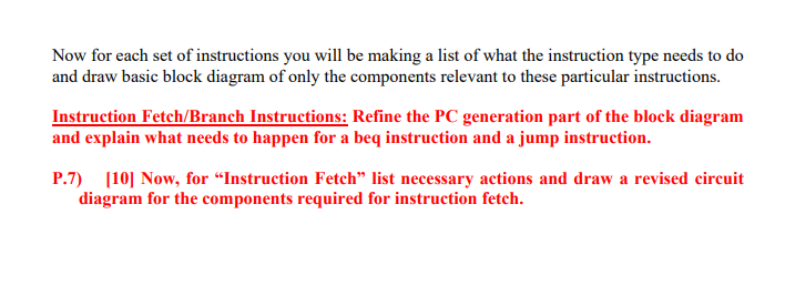 Solved Now for each set of instructions you will be making a | Chegg.com