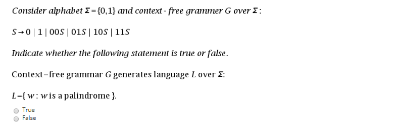 Solved Consider alphabet E = {0,1} and context - free | Chegg.com