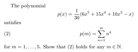 Solved Prove by induction | Chegg.com