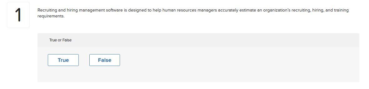 Solved Recruiting and hiring management software is designed | Chegg.com