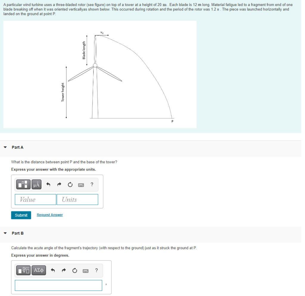 Solved A particular wind turbine uses a three-bladed rotor | Chegg.com