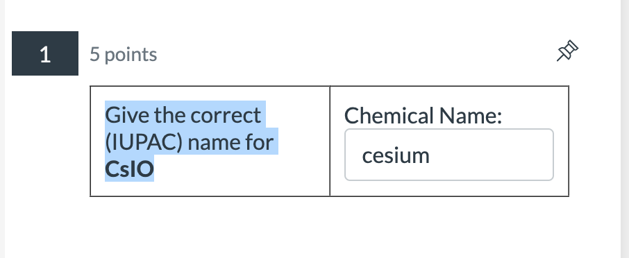 Solved 5 points | Chegg.com