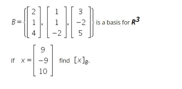 Solved The standard basis for P3 is S= {1 Find the | Chegg.com
