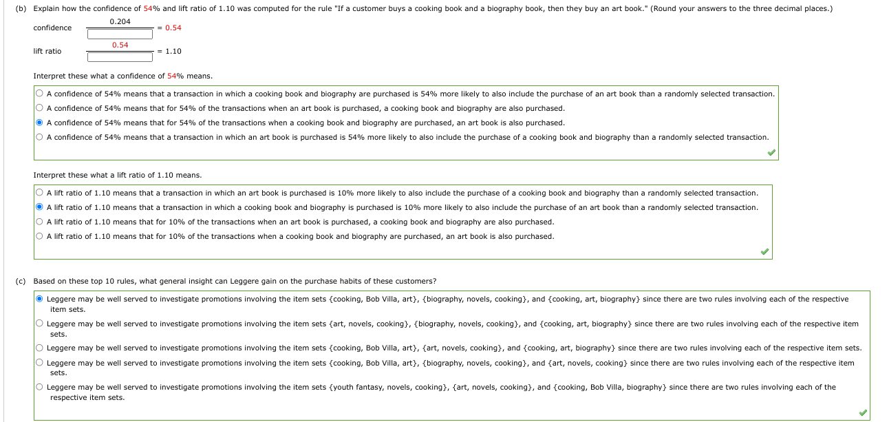 This problem does not require the use of data mining | Chegg.com