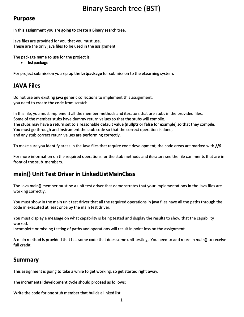 This assignment is in JAVA In this assignment, you | Chegg.com