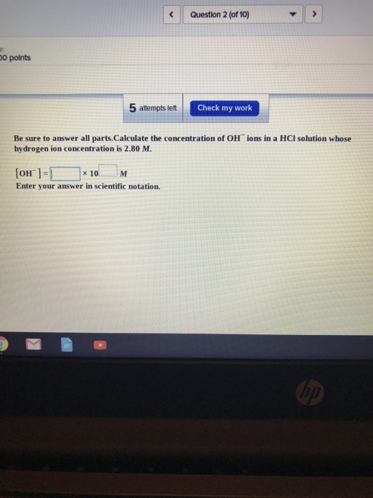 Solved value 10.00 points 3 attempts lt Check my work Select | Chegg.com