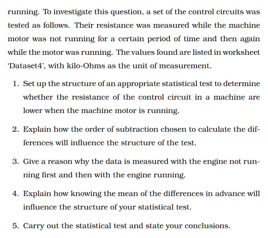 Solved Assignment Hypothesis Testing Dataset 4 7934