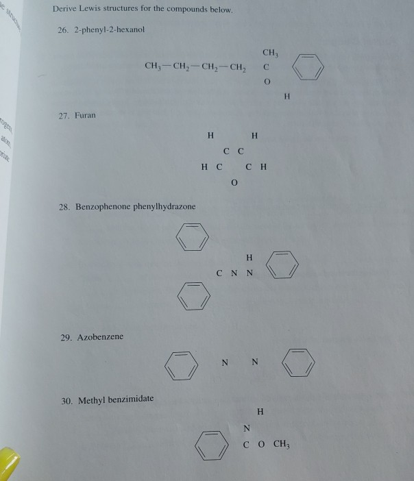 Benzophenone Lewis Structure