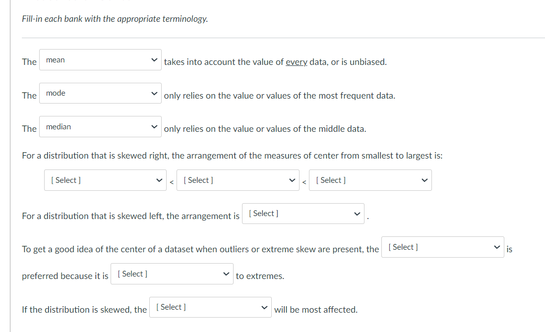 Solved Fill-in each bank with the appropriate terminology. | Chegg.com