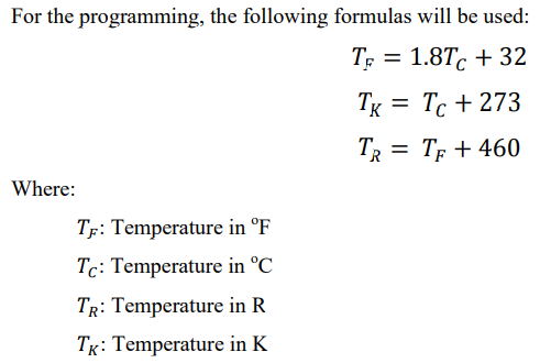 Solved Problem: Temperature Conversion A data acquisition | Chegg.com