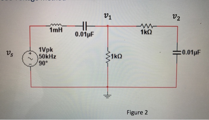 Solved AC Circuit Analysis Techniques Prelab 1. For the | Chegg.com