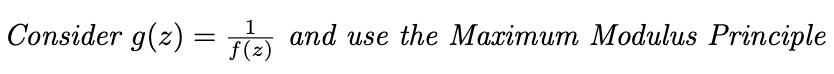 Solved (BONUS POINTS) Let f be analytic in a bounded domain | Chegg.com