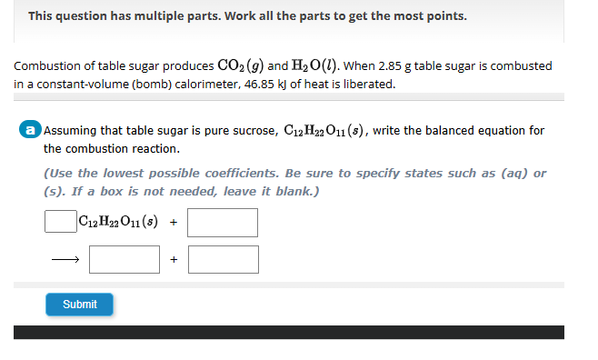 Solved This question has multiple parts. Work all the parts | Chegg.com