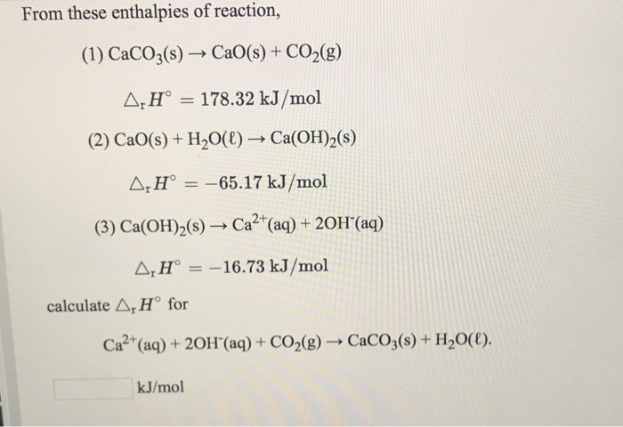 Solved hese reaction enthalpies can be measured: C2H4(g)+3 | Chegg.com