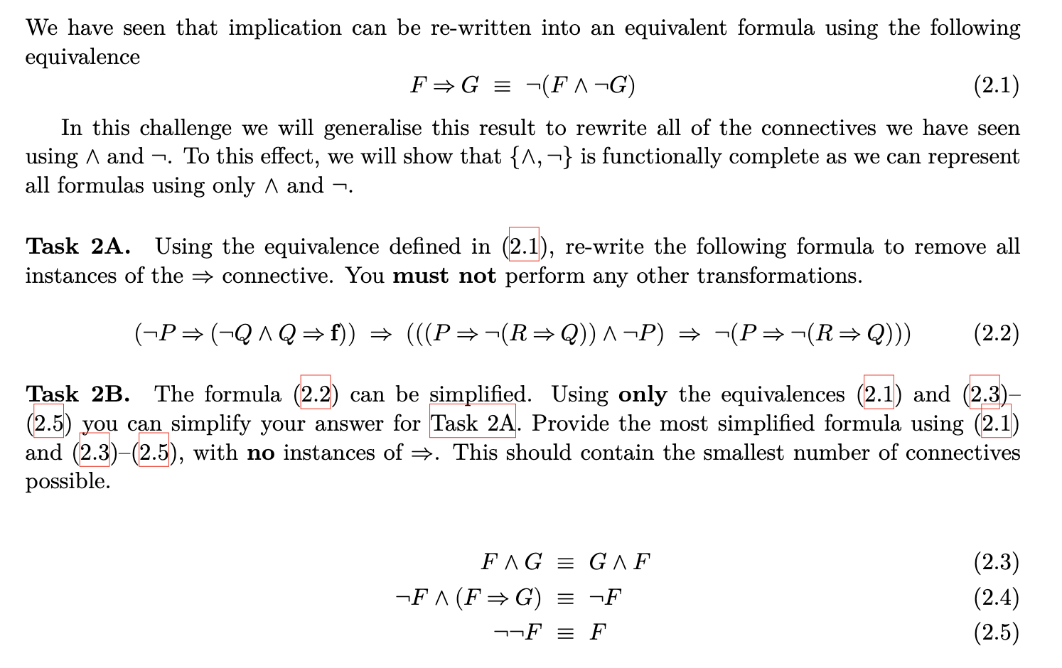 Solved We have seen that implication can be re-written into | Chegg.com
