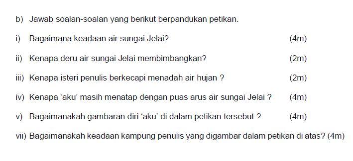 KERJA KURSUS 1 (100 markah) Baca petikan di bawah | Chegg.com