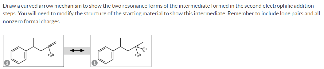 Solved Draw a curved arrow mechanism to show the two | Chegg.com
