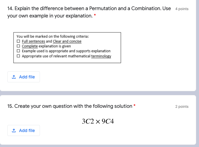 Solved 14. Explain the difference between a Permutation and | Chegg.com