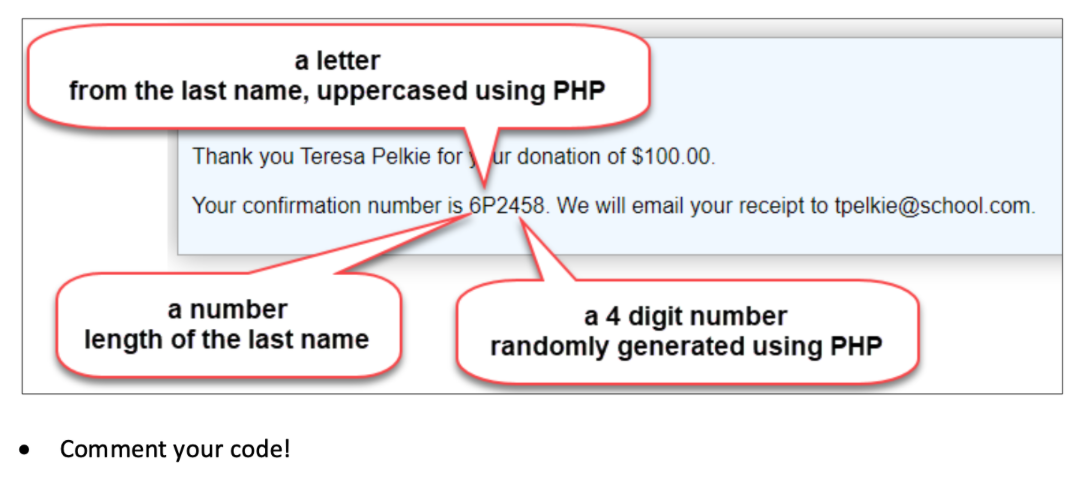 Solved Objective: To learn how to use PHP to retrieve string | Chegg.com