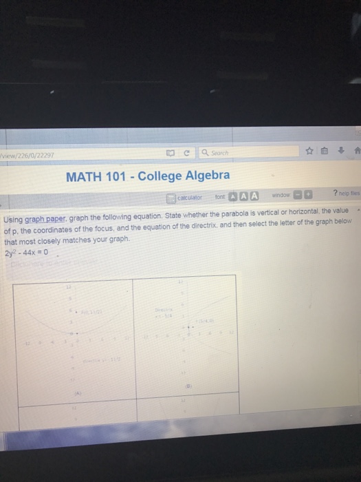 Solved Using graph paper, graph the following equation. | Chegg.com